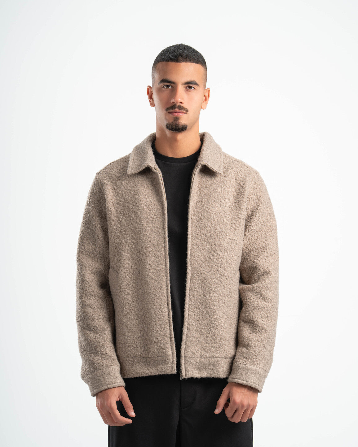 GREIGE FAUX JACKET – PSYCH Online Store